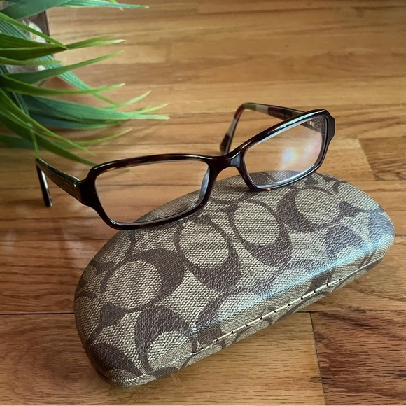 Coach | Accessories | Coach Eyeglasses Clamshell Signature Case | Poshmark